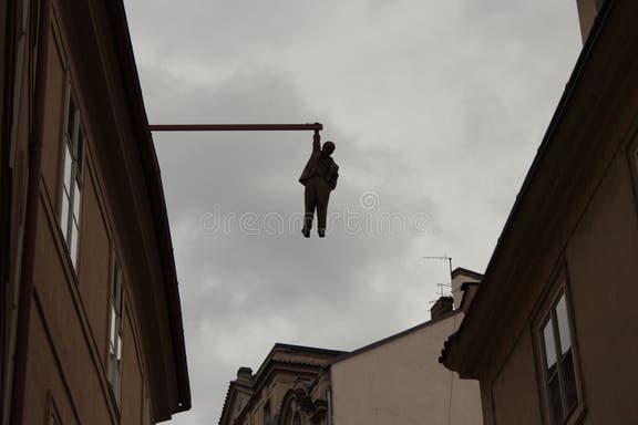 Sigmund Freud in Prague editorial stock photo. Image of figure - 175230888