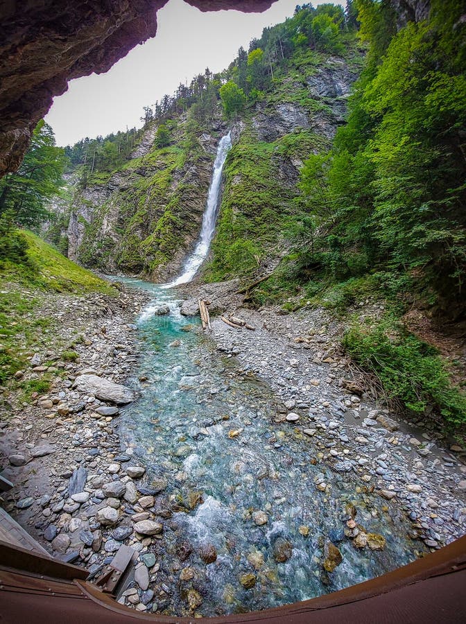 Sigmund Thun Klamm Cascadas Imagen de archivo - Imagen de viaje ...