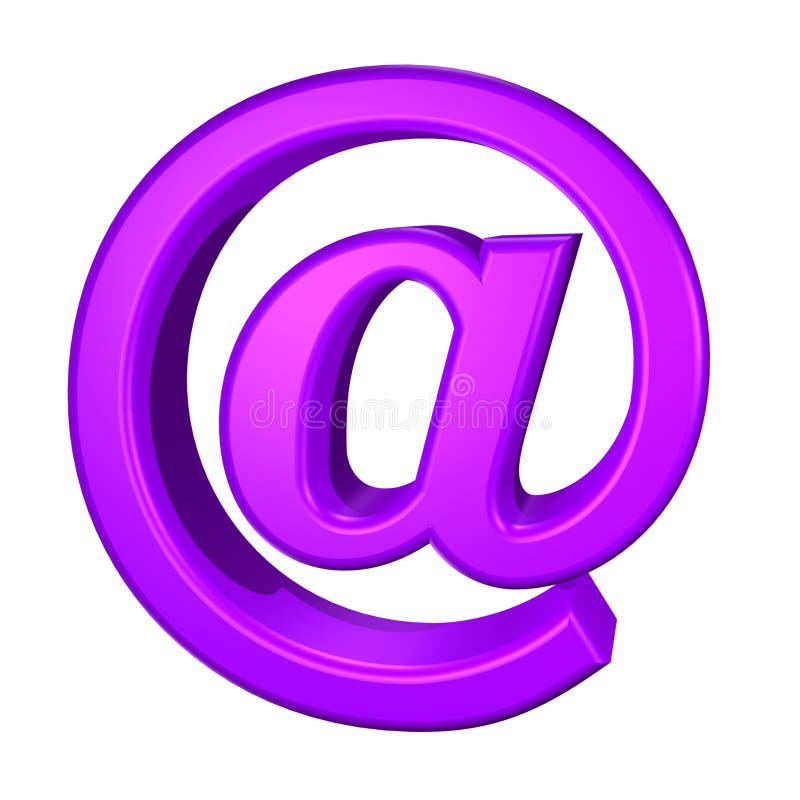 At-sign stock illustration. Illustration of connection - 14537008