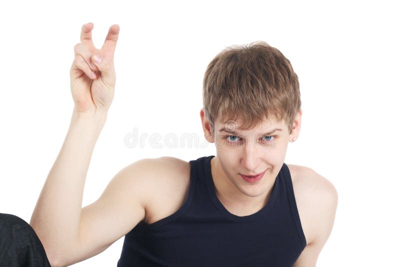 Sign stock image. Image of sign, adult, okay, gesturing - 16414291