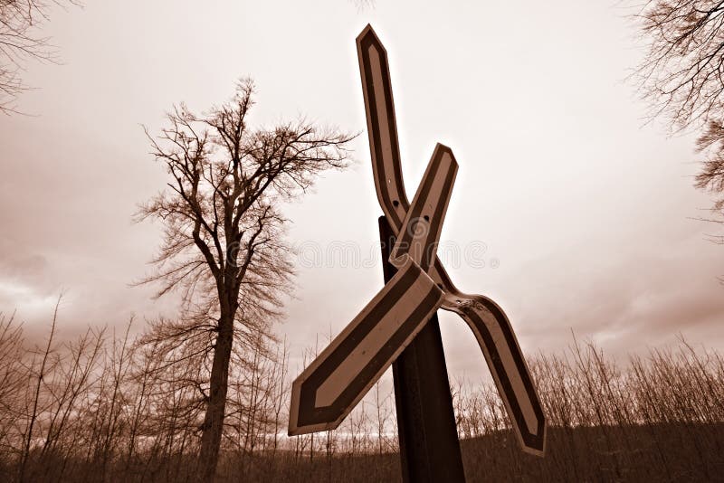 Sign stock photo. Image of broken, transportation, scrap - 23922746