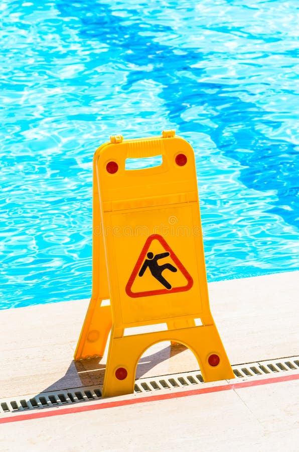 Caution wet floor sign stock photo. Image of fall, prevent - 5906682