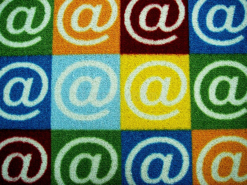 The at sign stock image. Image of high, concepts, correspondence - 2732777