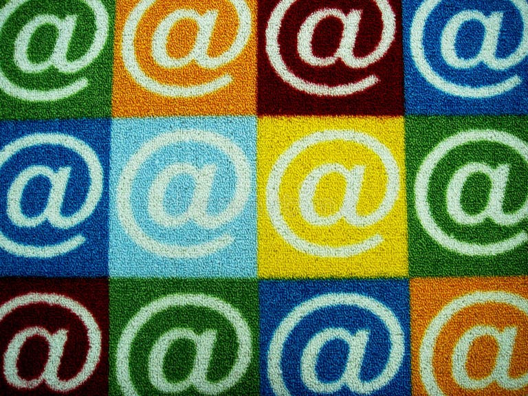 The at sign stock image. Image of high, concepts, correspondence - 2732777