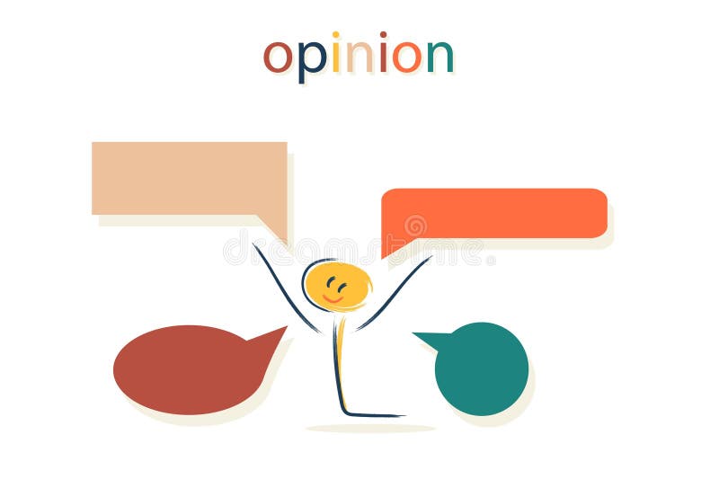 The Character Expresses His Opinion. Every Opinion is Important and Has ...