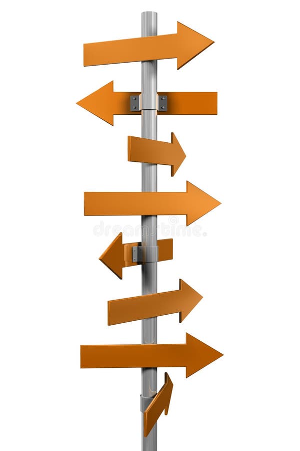 Changing Directions Stock Illustrations – 122 Changing Directions Stock ...