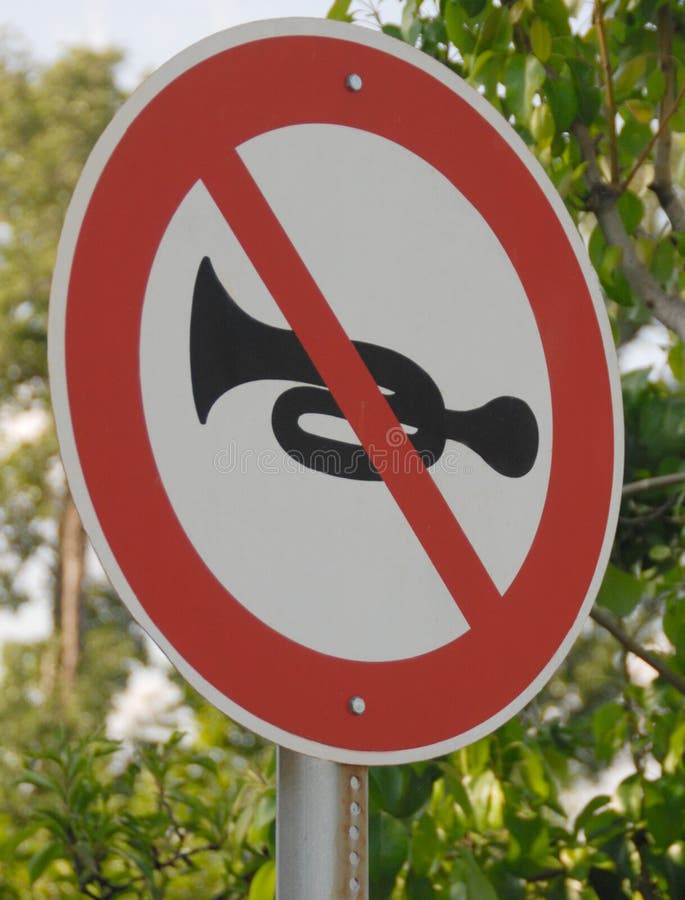 Sign stock image. Image of shadow, noise, black, silence - 5271633