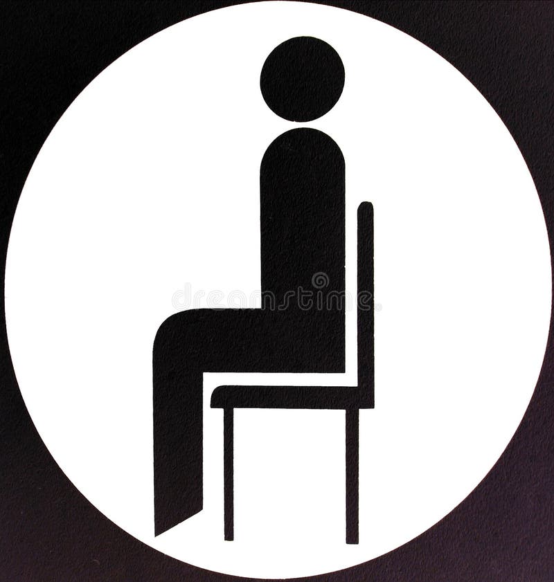 Sign stock illustration. Illustration of person, label - 6890230