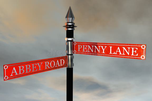 Abbey Road Sign Stock Illustrations – 16 Abbey Road Sign Stock ...