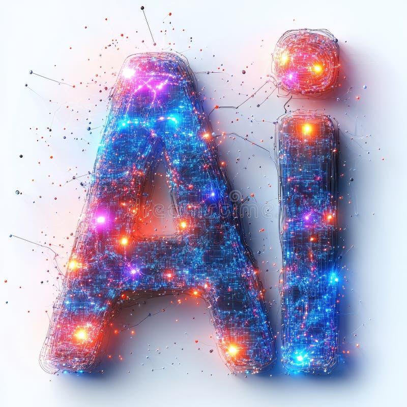 Sign AI Artificial Intelligence. AI Technologies, Robotic, Programming ...