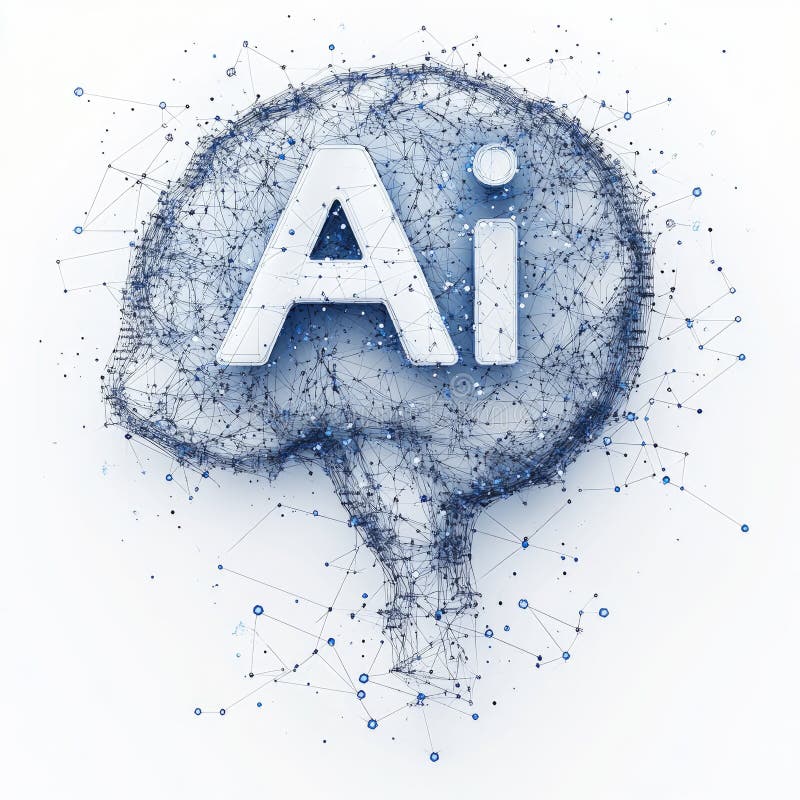 Sign AI Artificial Intelligence. AI Technologies, Robotic, Programming ...