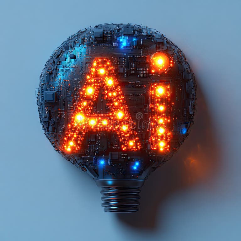 Sign AI Artificial Intelligence. AI Technologies, Robotic, Programming ...