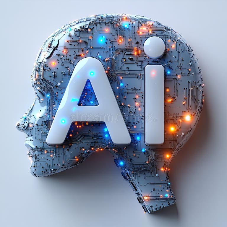 Sign AI Artificial Intelligence. AI Technologies, Robotic, Programming ...