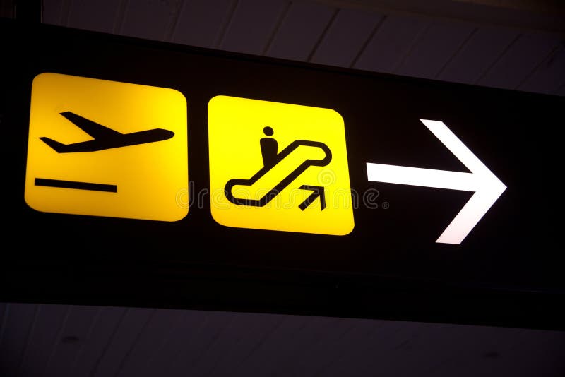 Airport transfer sign stock image. Image of transport - 2317109