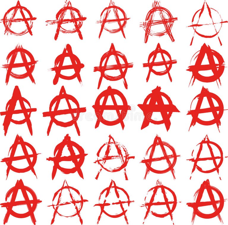 Anarchy Signs Stock Illustrations – 76 Anarchy Signs Stock ...