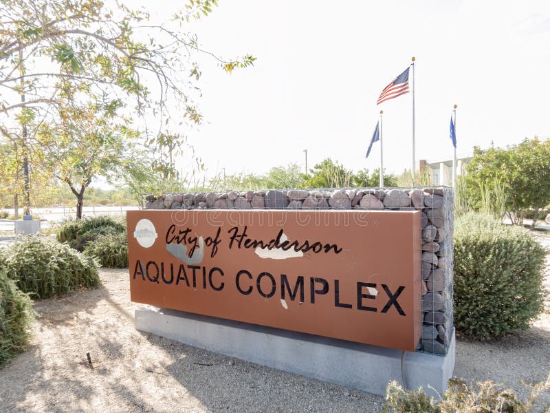 Sign of the Aquatic Complex Editorial Image - Image of blue, outdoor ...