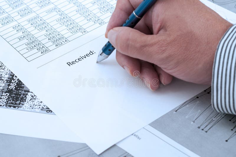 Sign as received stock photo. Image of prices, loss, invest - 32362894