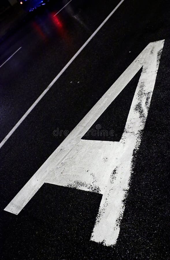 Sign on asphalt stock image. Image of asphalt, black - 28003739