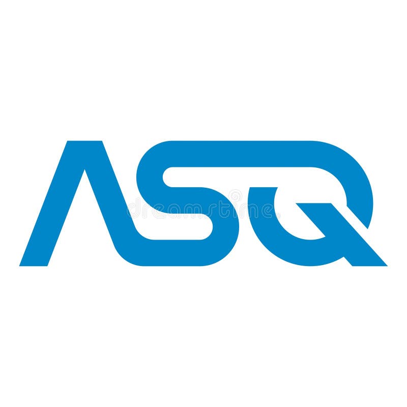 Sign of Asq Letter Logo Vector Stock Vector - Illustration of modern ...