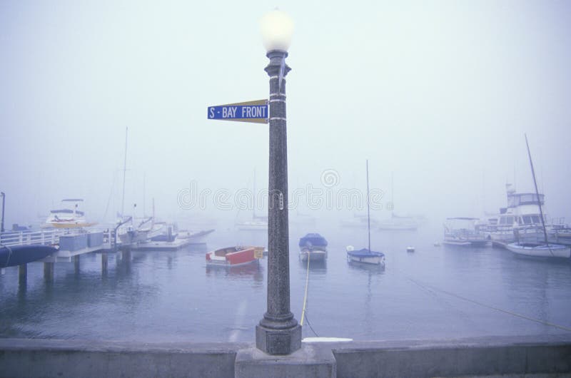 Balboa Island Fire Station on a Clear Day Editorial Stock Photo - Image ...