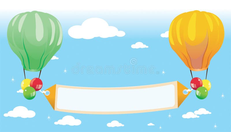 Sign balloons. stock illustration. Illustration of celebrating - 27025352