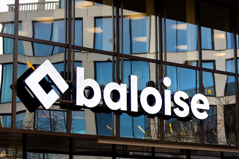 A Sign of the Baloise Park of Basel Editorial Photography - Image of ...