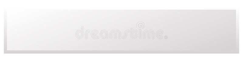 Sign, Banner, Plaque Design Shape Element. Rectangle Plate, Board with ...