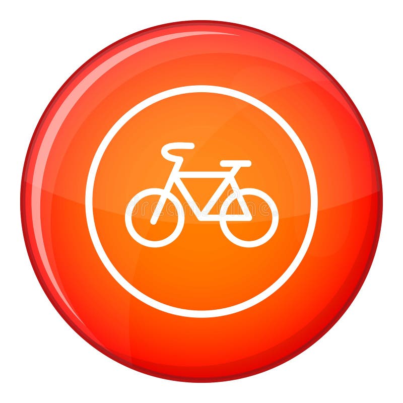 Sign Bike Icon, Outline Style Stock Vector - Illustration of race ...