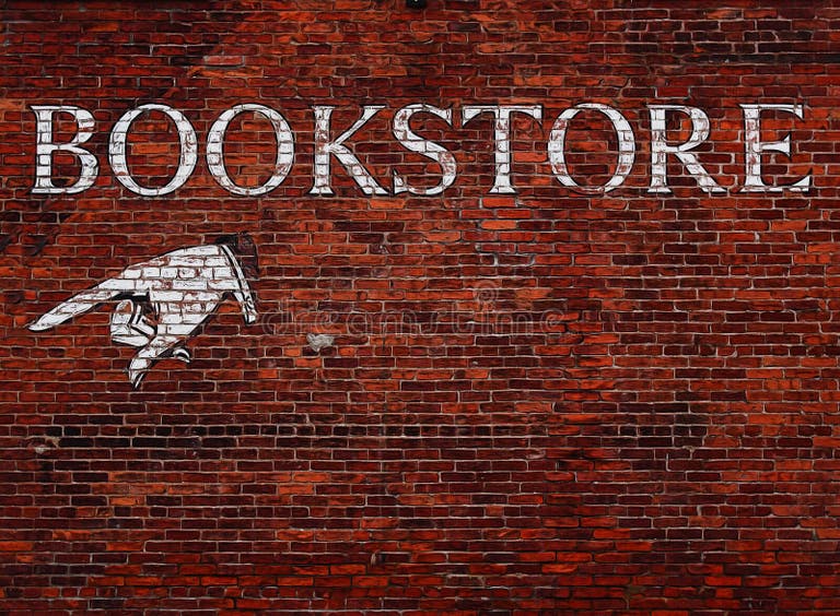 Sign for a bookstore stock image. Image of literature - 98285671