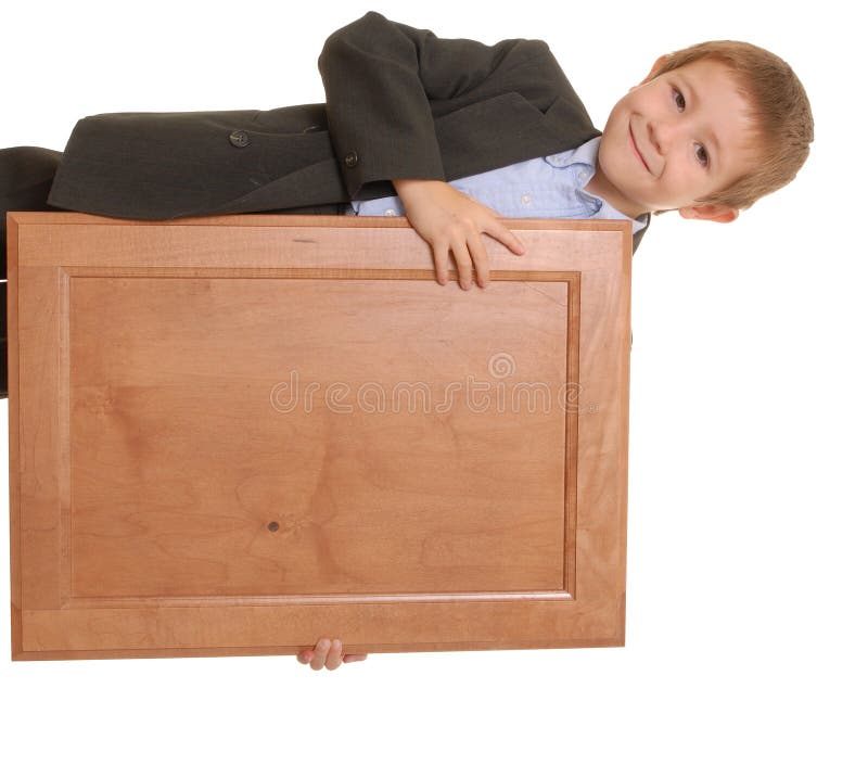 Sign Boy 106 stock photo. Image of brown, advertising - 1532586