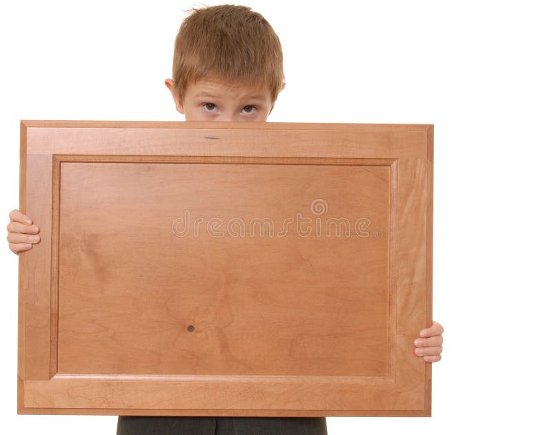 Sign Boy 5 stock photo. Image of blank, holding, cute - 1487592