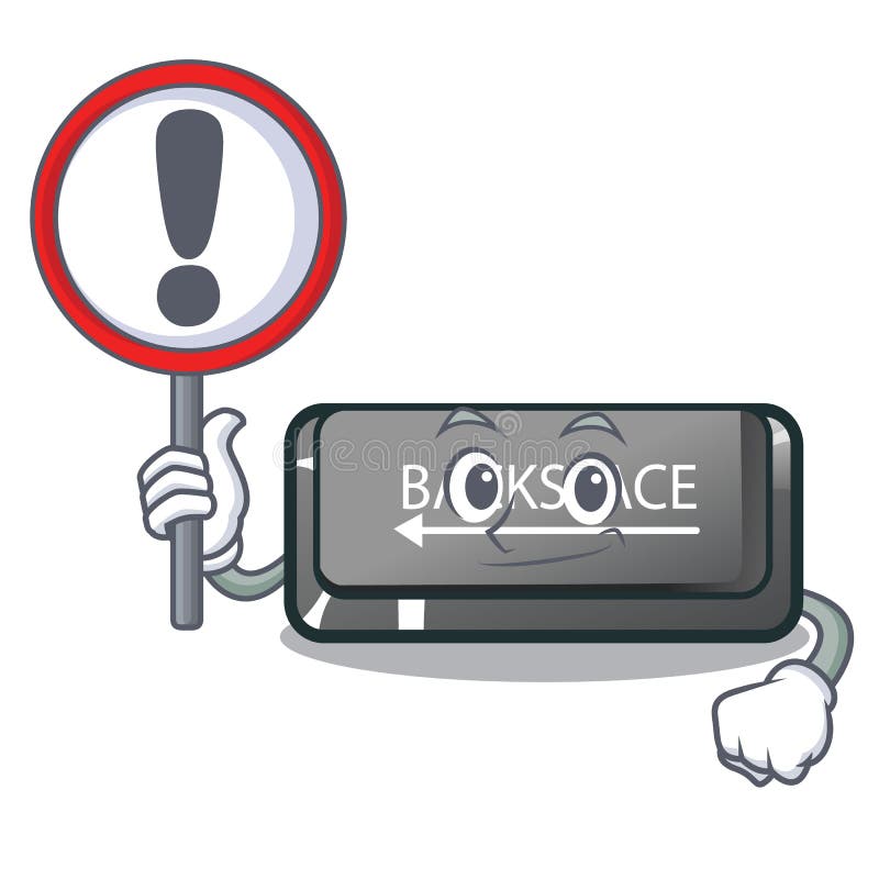 Backspace Sign Stock Illustrations – 262 Backspace Sign Stock ...