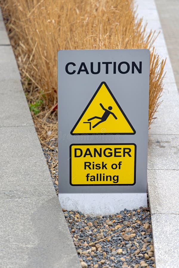 Sign Caution Danger stock photo. Image of caution, street - 318991188