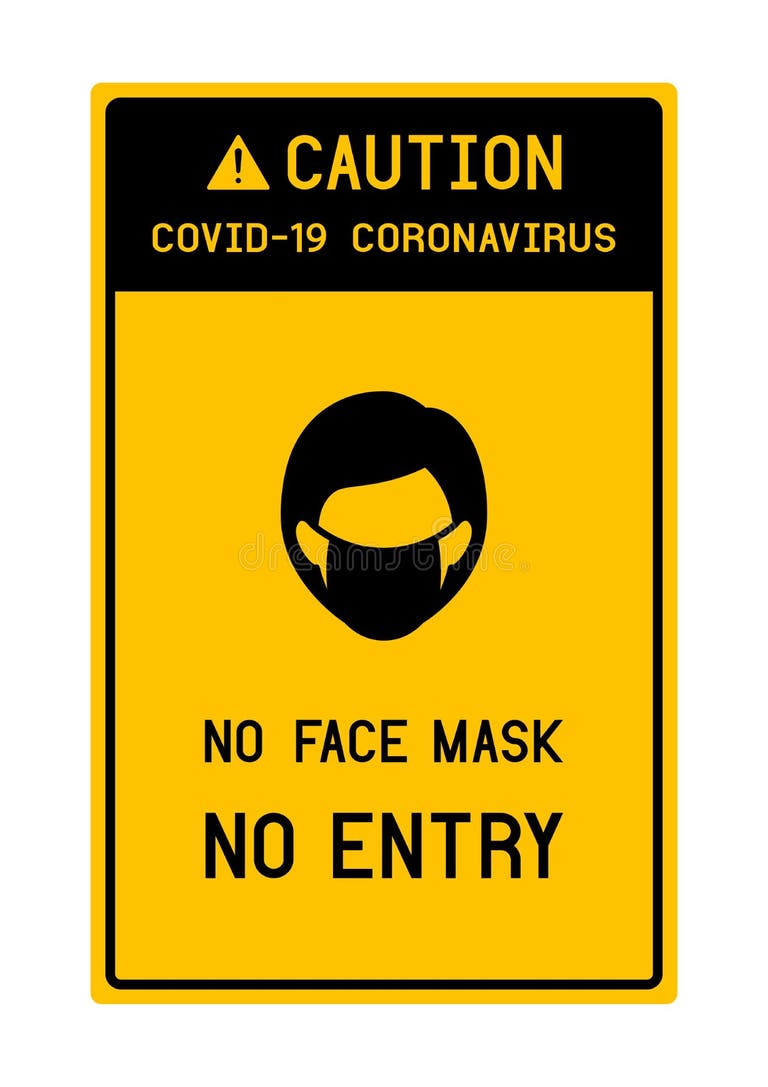 No Entry Mask Stock Illustrations – 851 No Entry Mask Stock ...