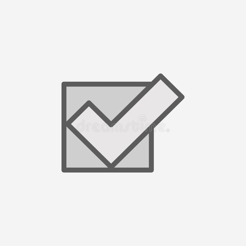 Check Mark Tick Box No 2 Stock Illustrations – 18 Check Mark Tick Box ...