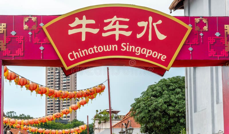 Sign for Chinatown in Singapore Editorial Photo - Image of chinatown ...
