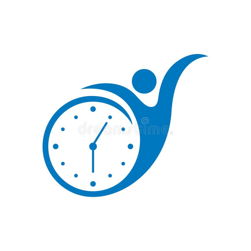 Sign of Clock Logo Simple Vector Icon Illustration Stock Vector ...