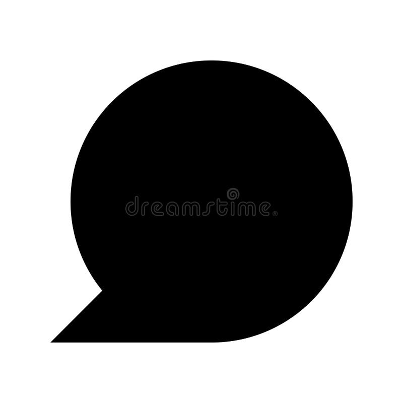 Sign Commentary Grey Set Icon . Stock Vector - Illustration of talk ...