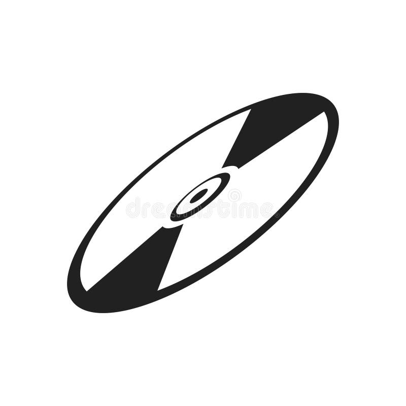 Sign of Compact Disc Icon Design. DVD Icon Logo, CD Vector ...