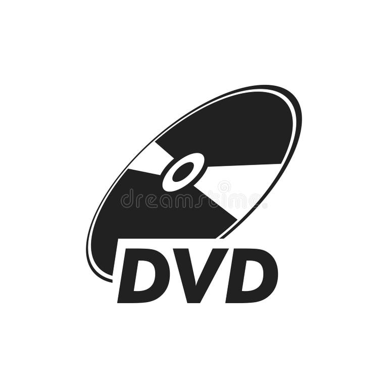 Sign of Compact Disc Icon Design. DVD Icon Logo, CD Vector ...