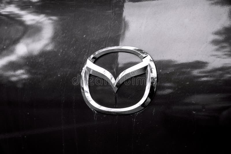 Car sign mazda editorial image. Image of auto, automaker - 110305945