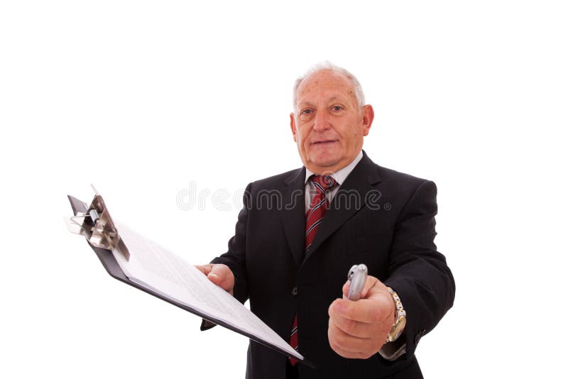 Sign the contract, please stock image. Image of businessperson - 11172819