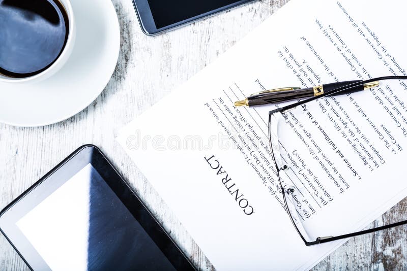 Sign a Contract stock image. Image of negotiations, deal - 50616845