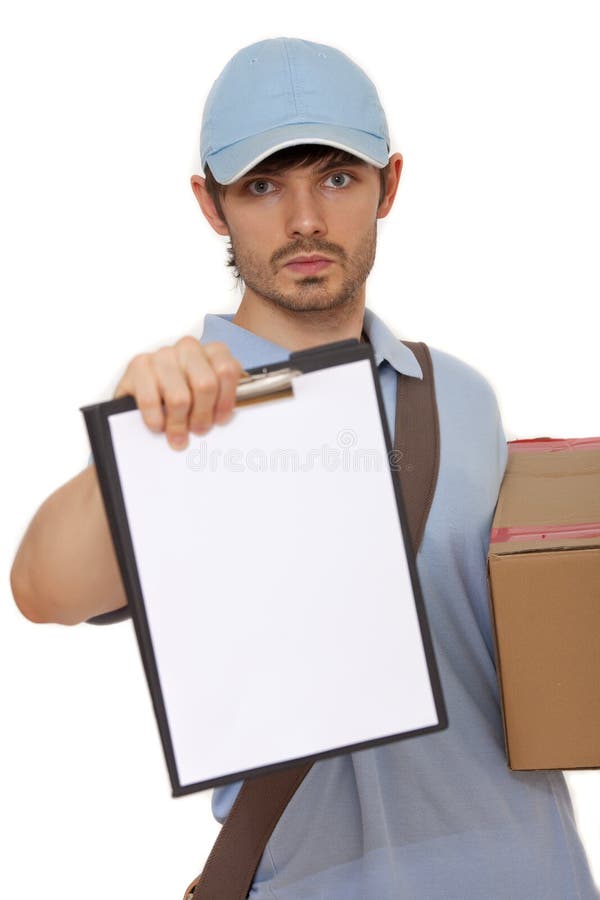 Sign for delivery stock photo. Image of sign, working - 15657524