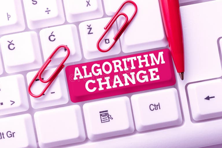 Sign Displaying Algorithm Change. Concept Meaning Change in Procedure ...