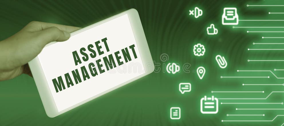 Text Caption Presenting Asset Managementsystematic Process of Operating ...