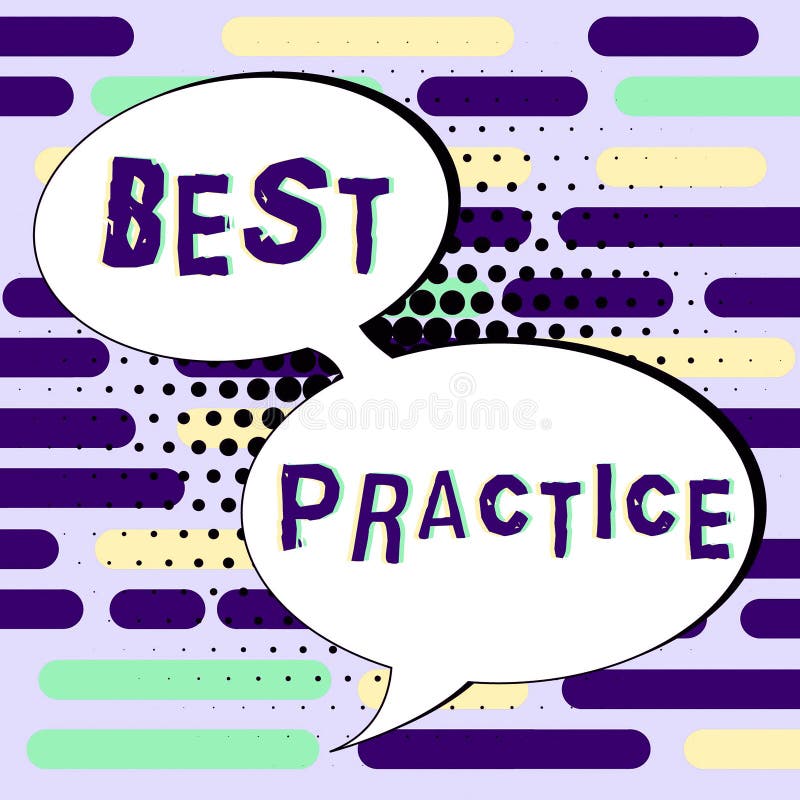 Conceptual Caption Best Practice. Word Written on Selective Focus ...