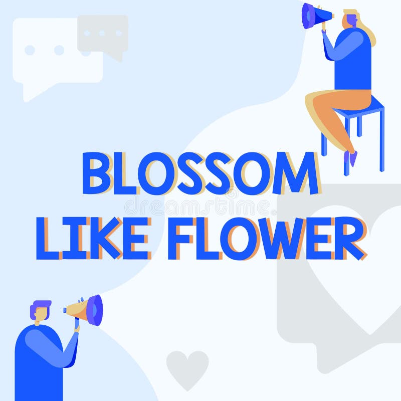 Sign Displaying Blossom Like Flower. Conceptual Photo Plant or Tree ... Sign Displaying Blossom Like Flower. Conceptual Photo Plant or Tree ...