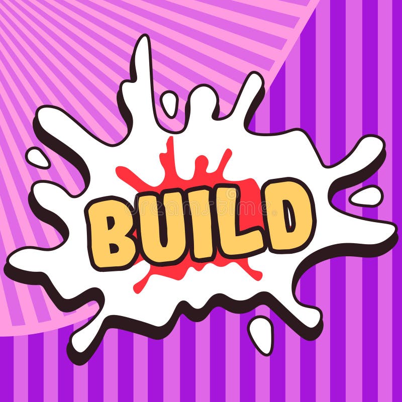 Text Caption Presenting Build. Business Overview Construct Something by ...