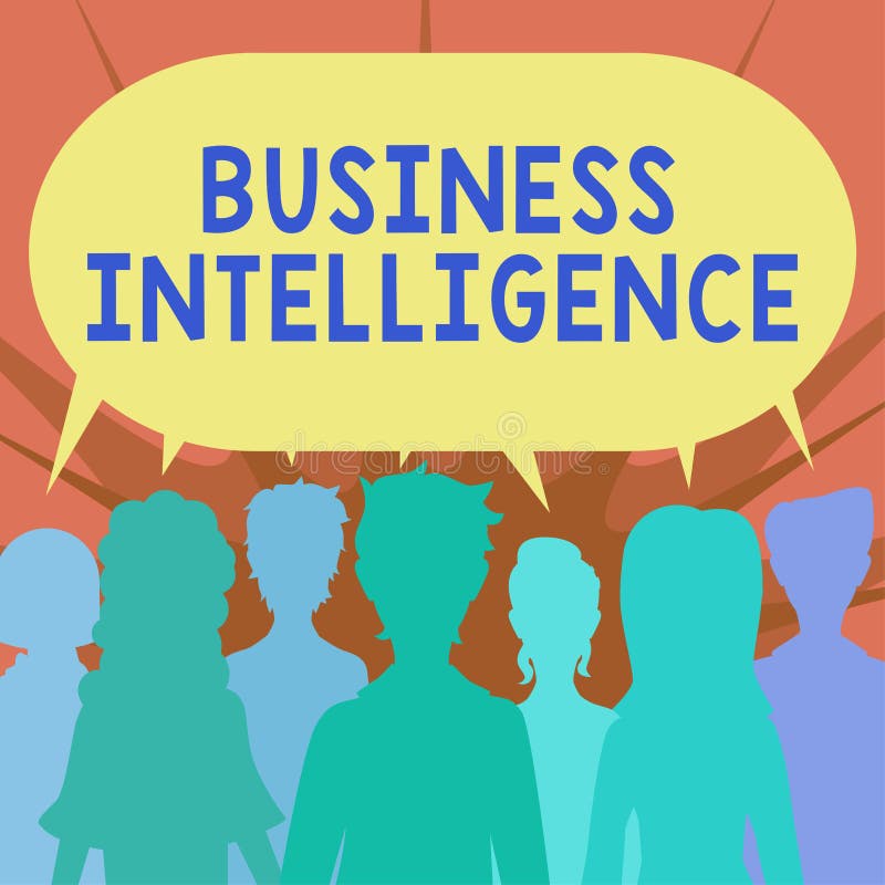 Sign Displaying Business Intelligence. Business Overview Best Practice ...